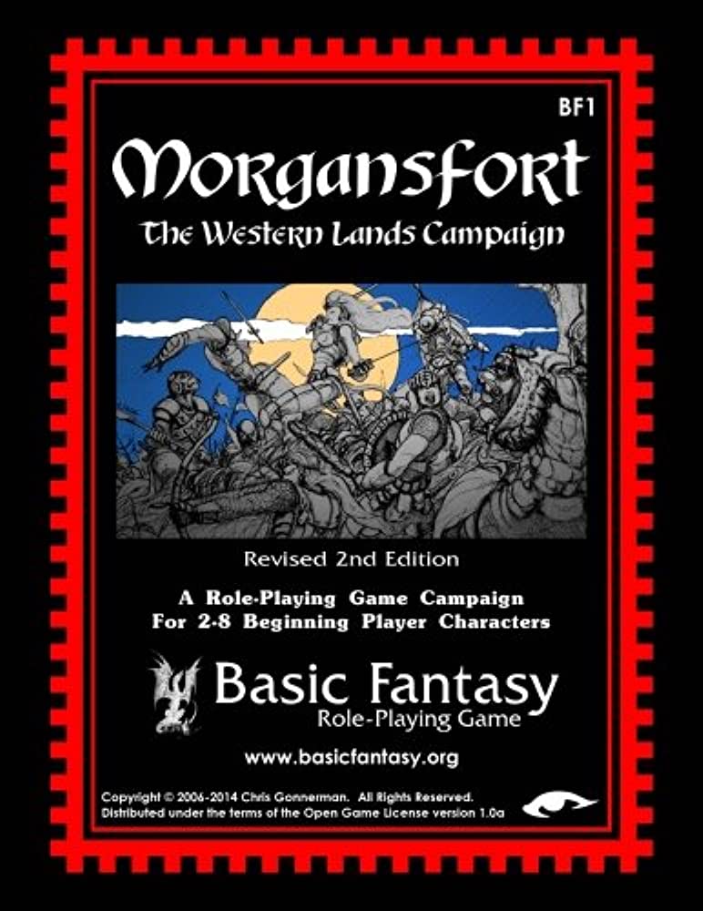 Tabletop RPG Review: Morgansfort – Matthew J. Constantine