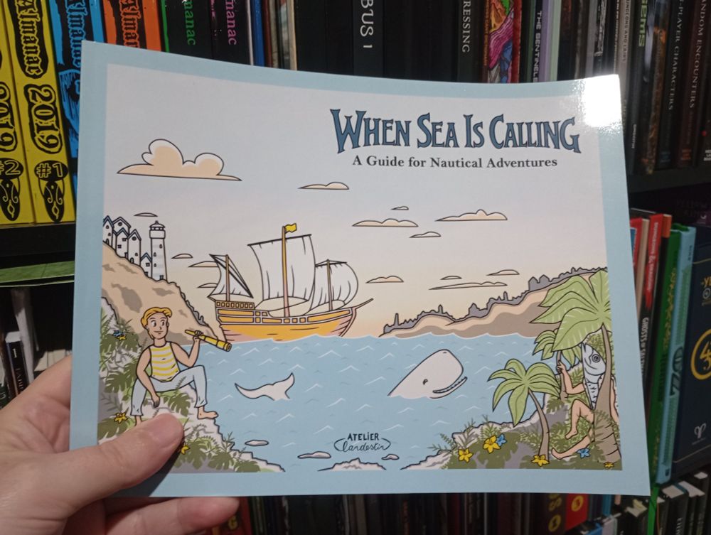Tabletop RPG Review: When Sea is Calling – Matthew J. Constantine