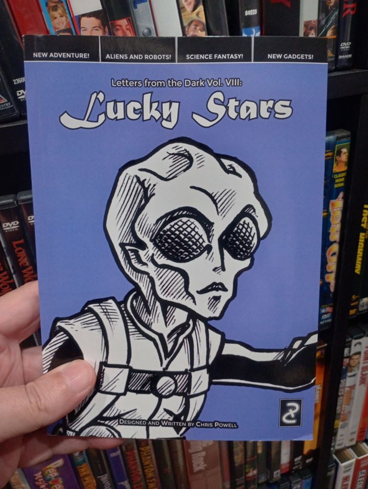 Tabletop RPG Review: Letters from the Dark Volume VIII: Lucky Stars – Matthew J. Constantine