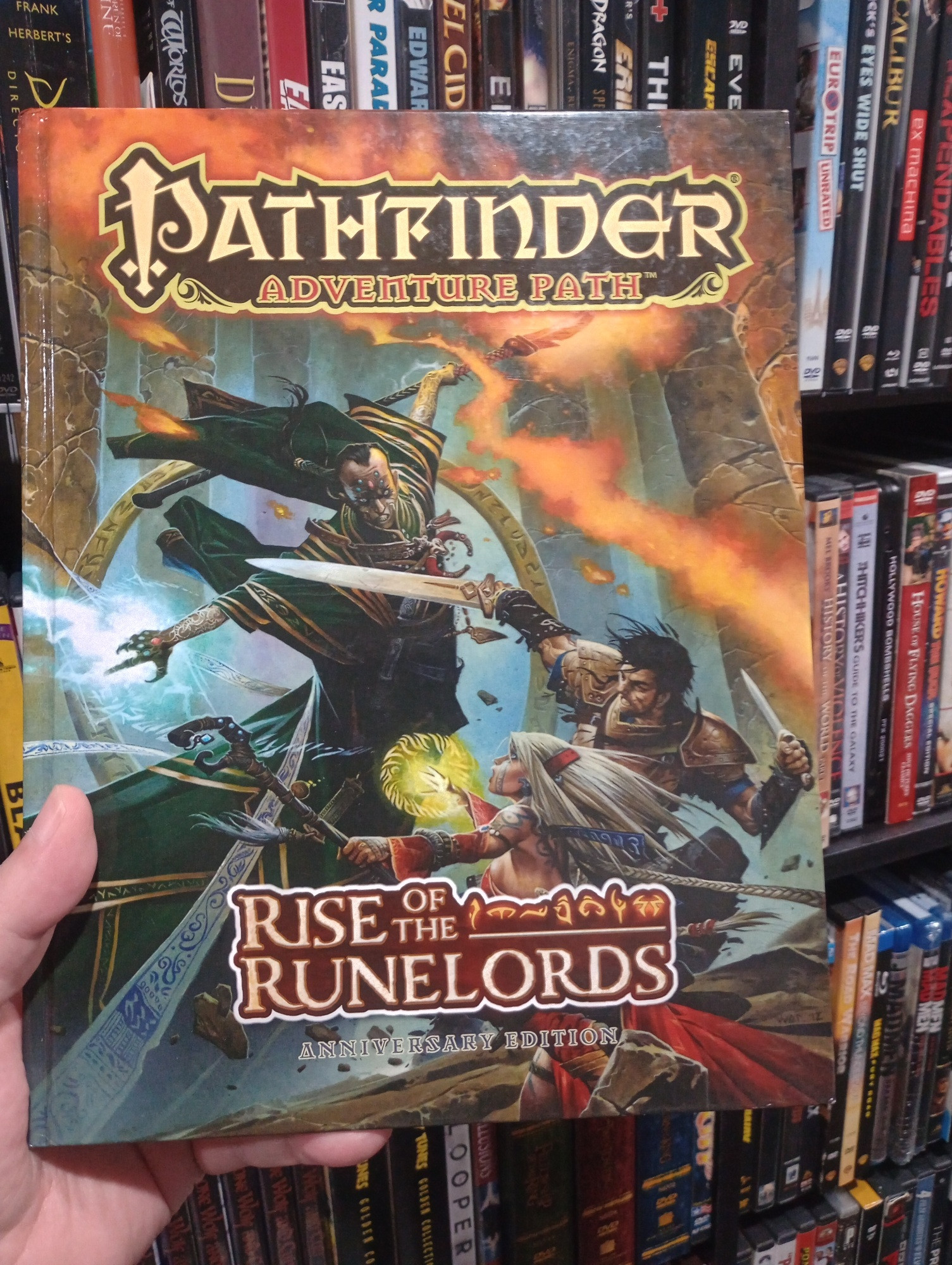 Tabletop RPG Review: Rise of the Runelords – Matthew J. Constantine